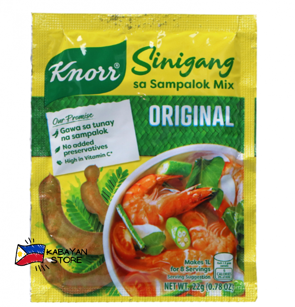 Buy Sinigang sa Sampalok with Tamarind 22 g | Knorr - Authentic Filipino Soup Seasoning